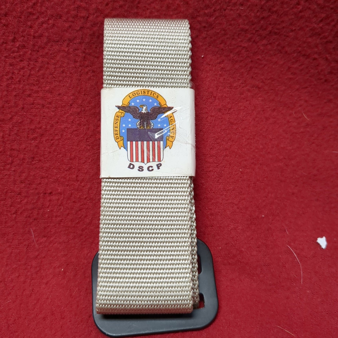 Unused Size 34 Desert Sand BDU style Lightweight Rigger Belt 10o-mh228 ...