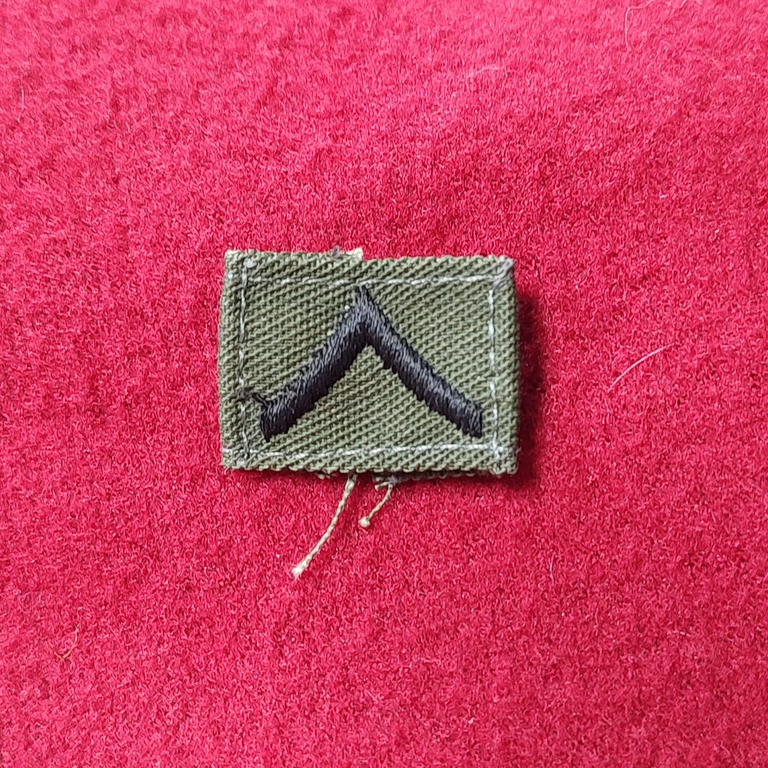 US Army PV2 OD Green Pc Patch Sew On28cr50 - Etsy