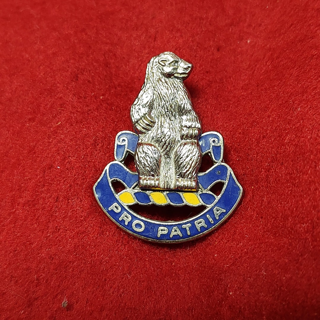 VINTAGE US Army 31st INFANTRY Unit Crest Pin 02cr167 - Etsy