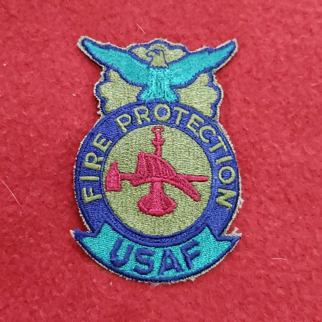 US Air Forces Fire Protection Patch Sew on x01m - Etsy