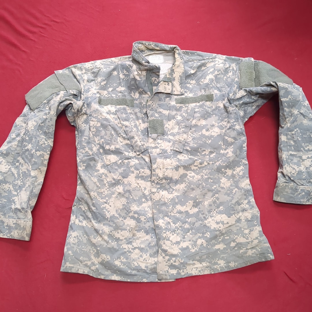 US Army ACU Combat Uniform Top UCP Digital ACU2-MAY205 - Etsy