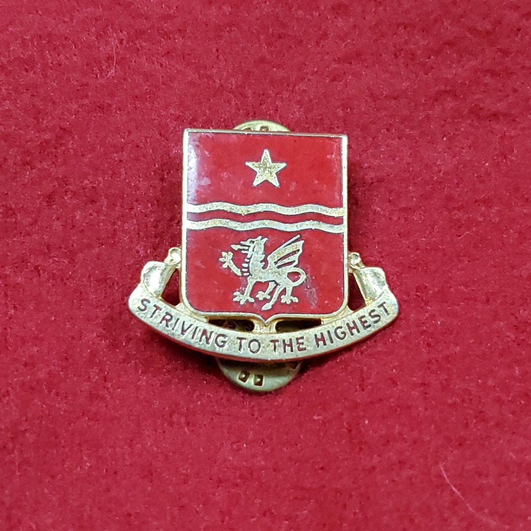 VINTAGE US 30th Field Artillery Regiment striving to the Highest Pin ...