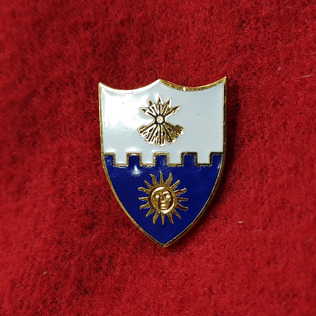 VINTAGE US Army 22nd INFANTRY Unit Crest Pin gold 02cr52 - Etsy