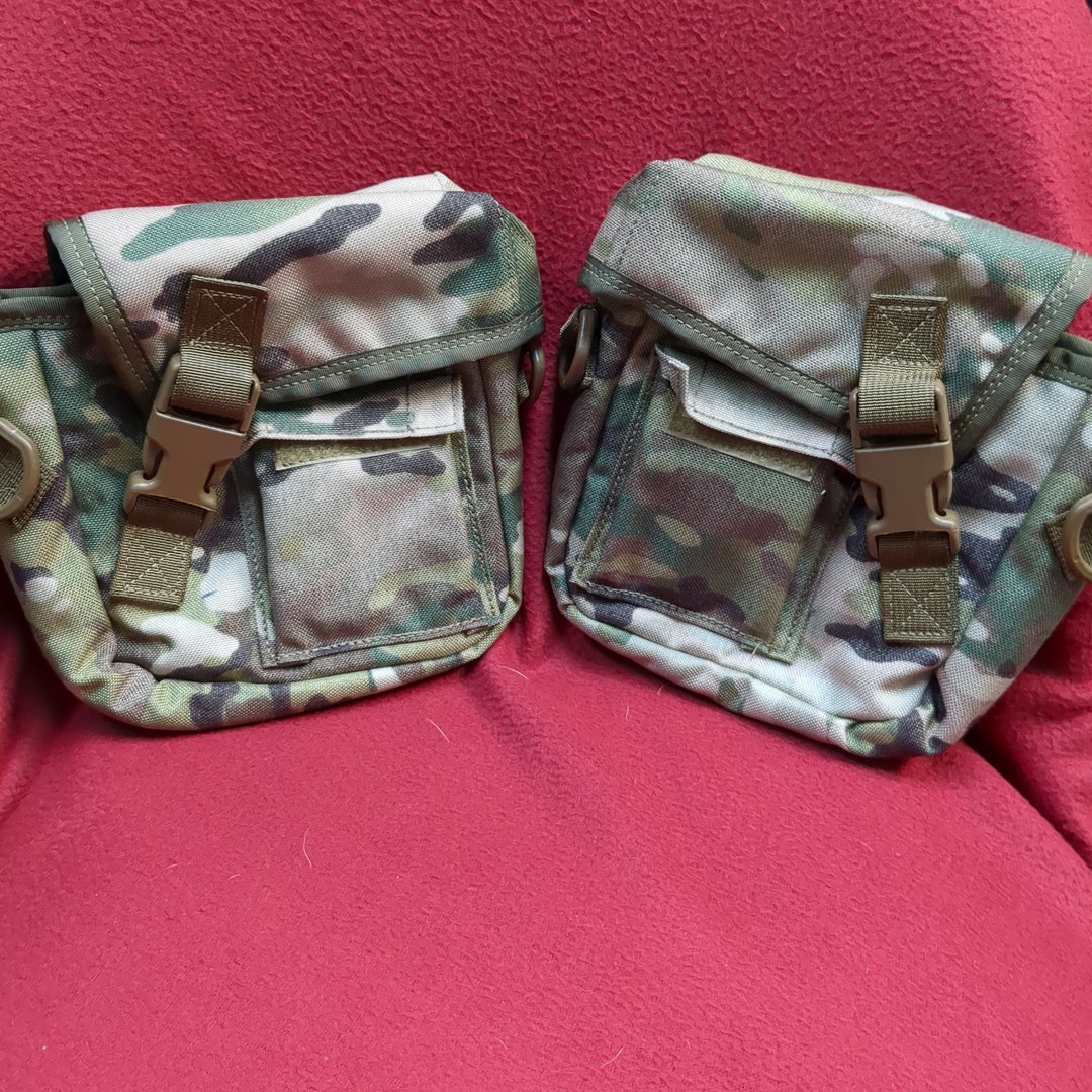 Set of Custom OCP 2qt Canteen Cover Pouch Alice Molle 2 Quart Carrier ...