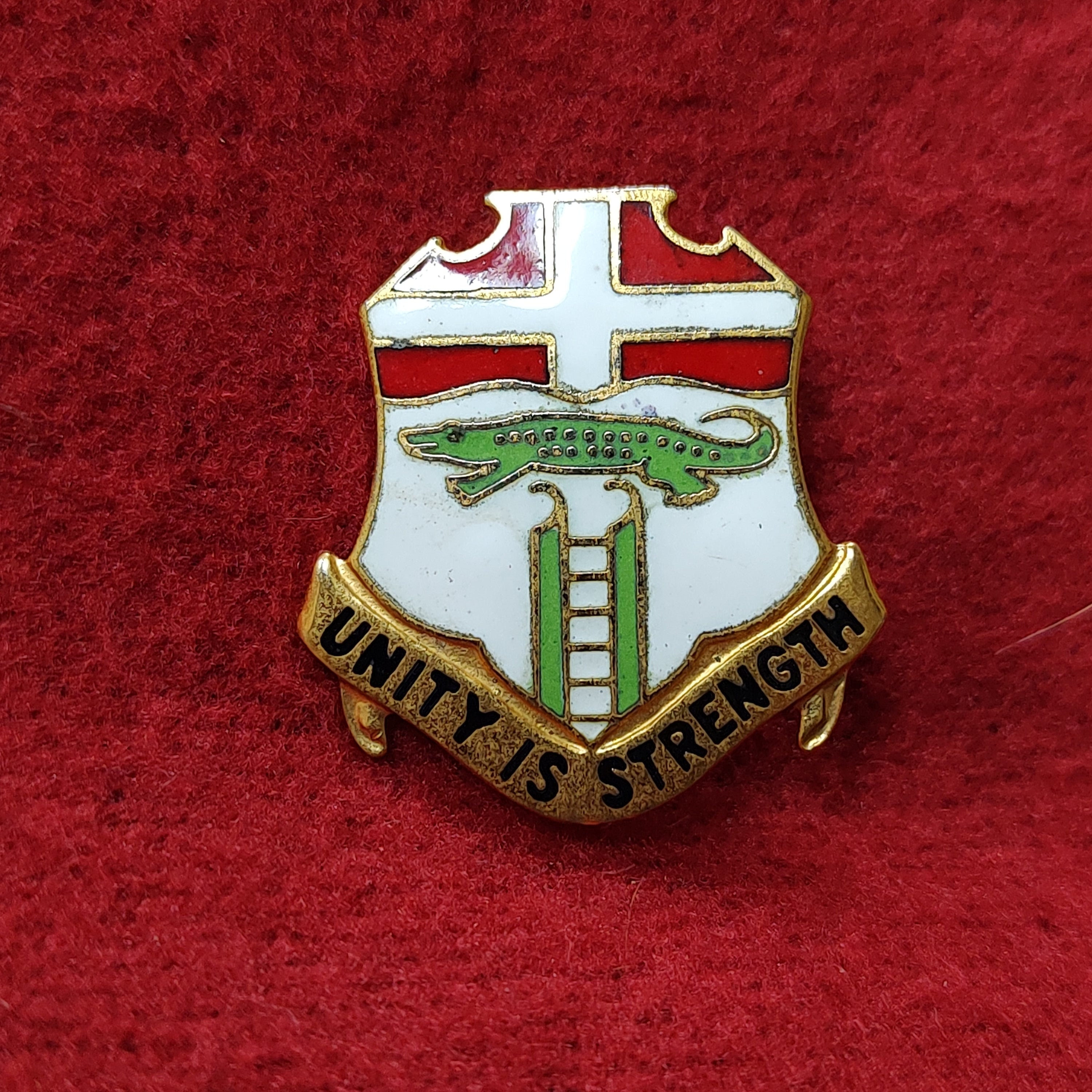 VINTAGE US Army 6th INFANTRY Unit Crest Pin 11o143 - Etsy