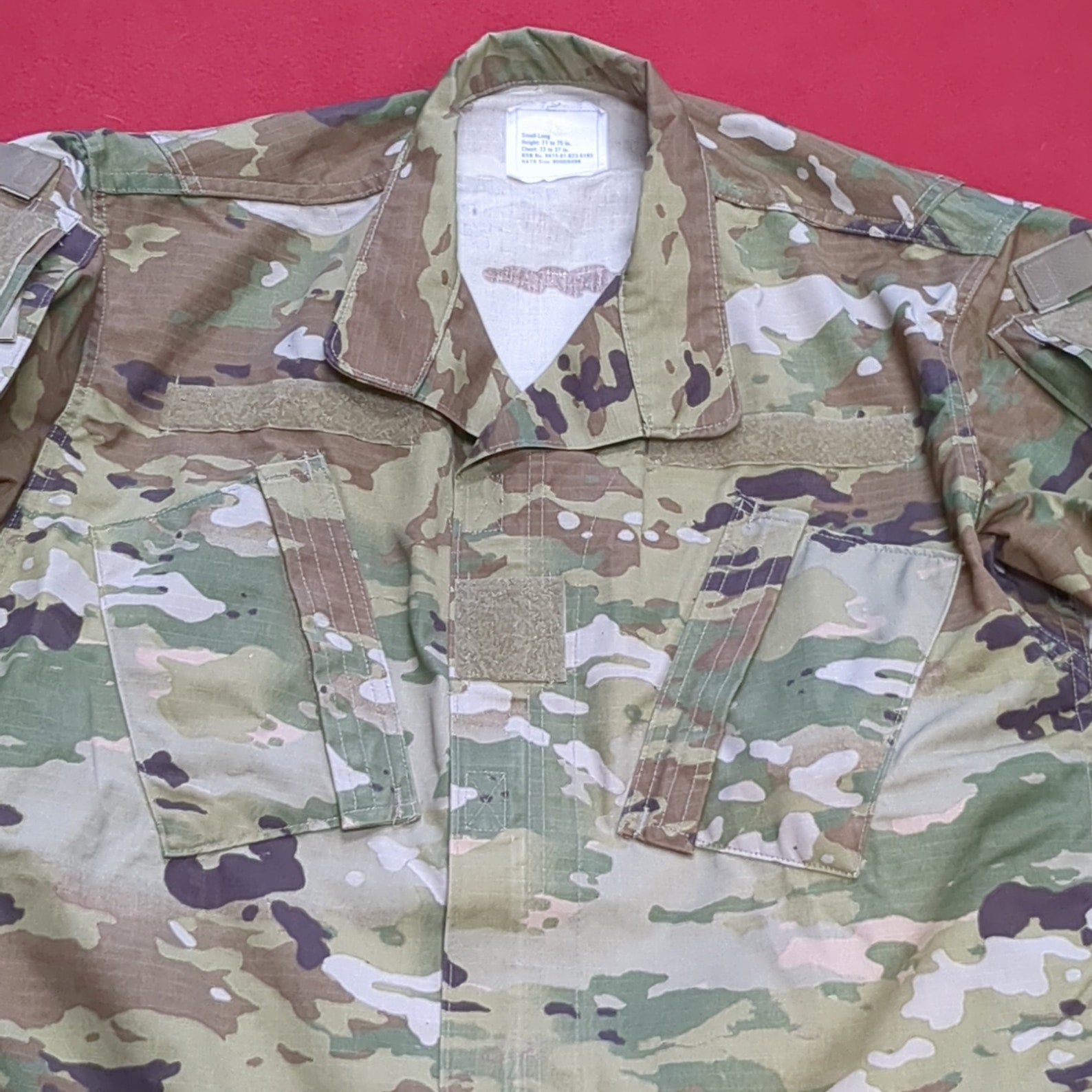 US Army Small Long Traditional OCP Uniform Top Air Force Excellent ...