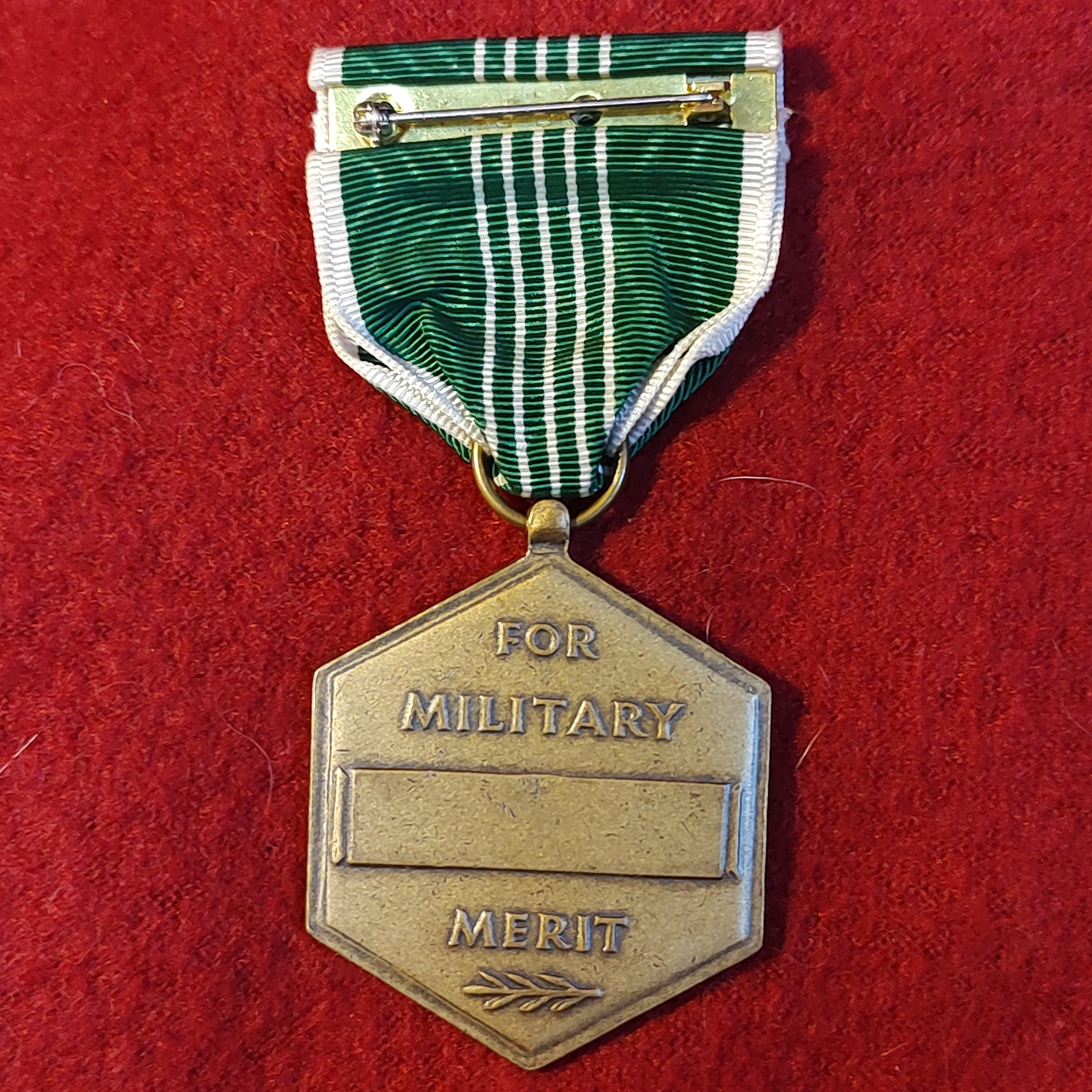 VINTAGE US Army MILITARY Merit Award Full Size Medal 06o124 - Etsy