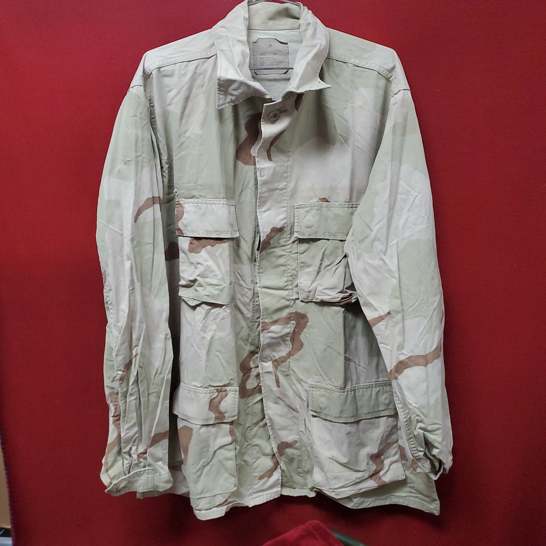 US Army Large X-long DCU Desert Camo Top Jacket Uniform 06s13 - Etsy