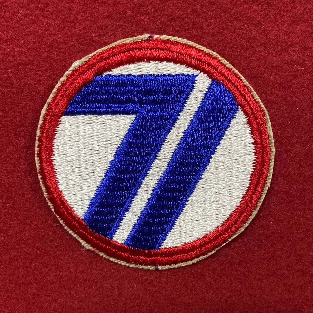 VINTAGE US Army 71st Infantry Division Patch Sew-on 12o46 - Etsy