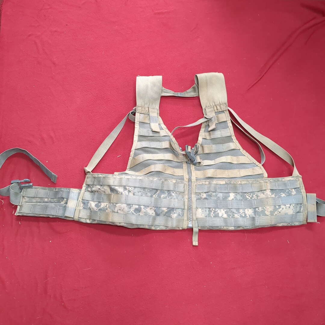 Chest Rig ACU Digitial Camo Fighting Load Carrier FLC Molle - Etsy