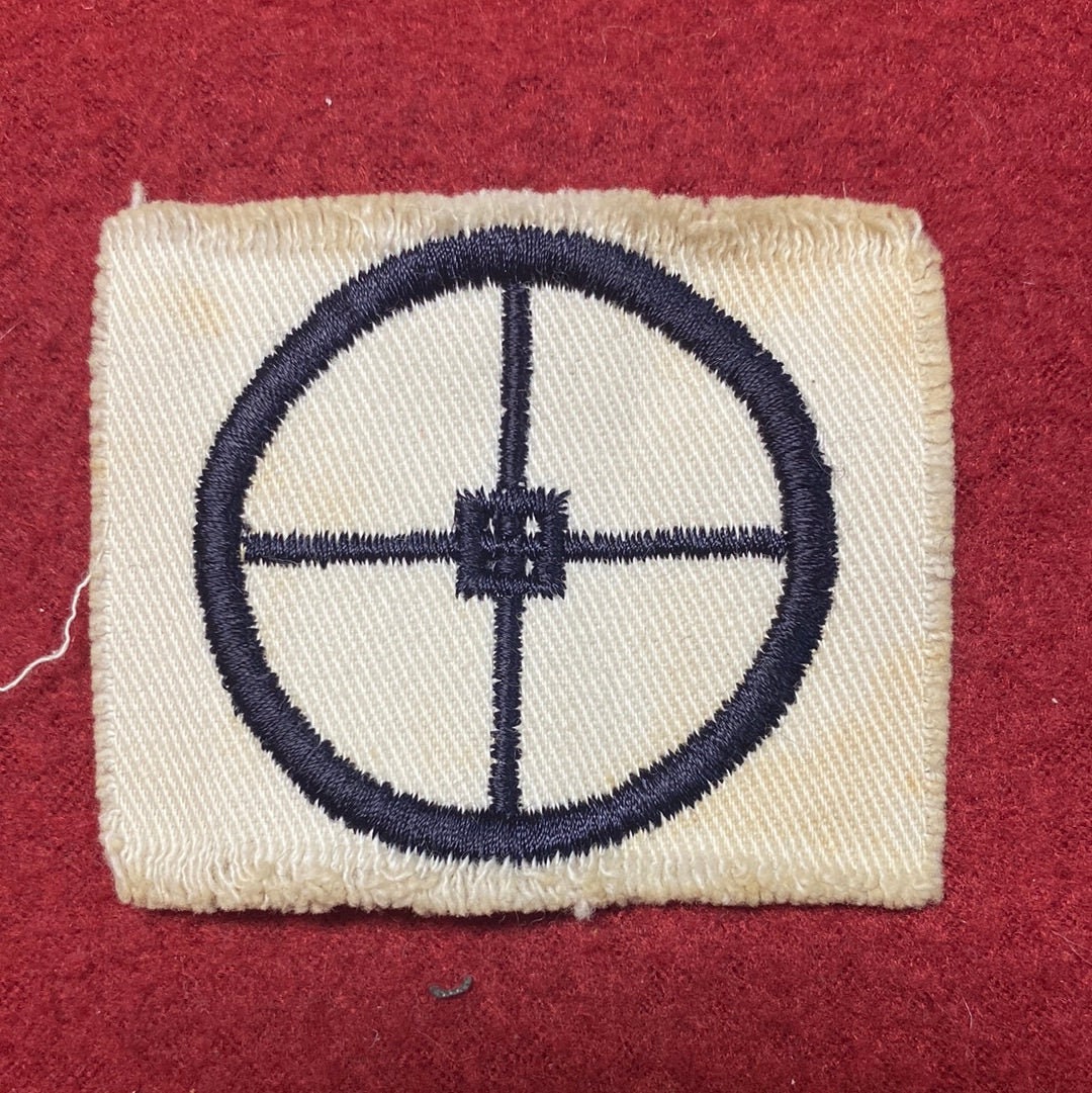 VINTAGE US Navy Coast Guard GUN Pointer 2nd Class Sew on Patch 08cc132 ...