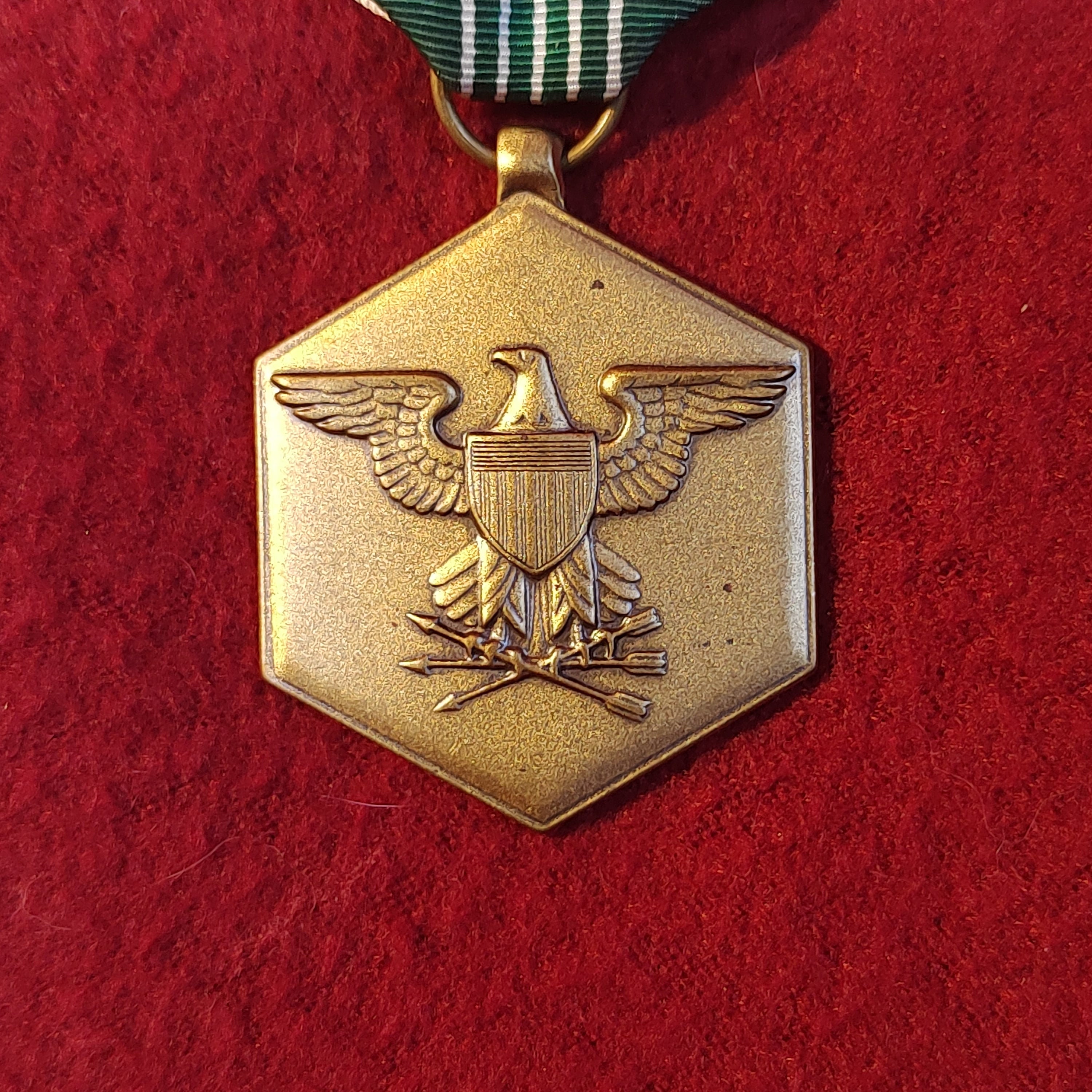 VINTAGE US Army MILITARY Merit Award Full Size Medal 06o119 - Etsy