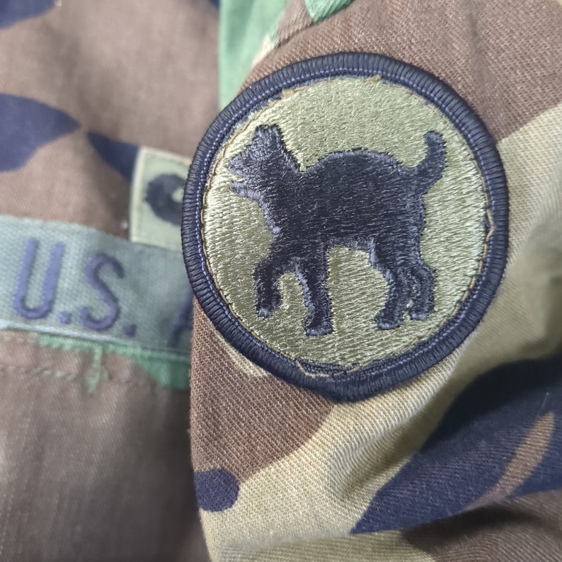 Us Army Medium X-long Uniform Top Cold Weather Bdu Woodland Pattern ...