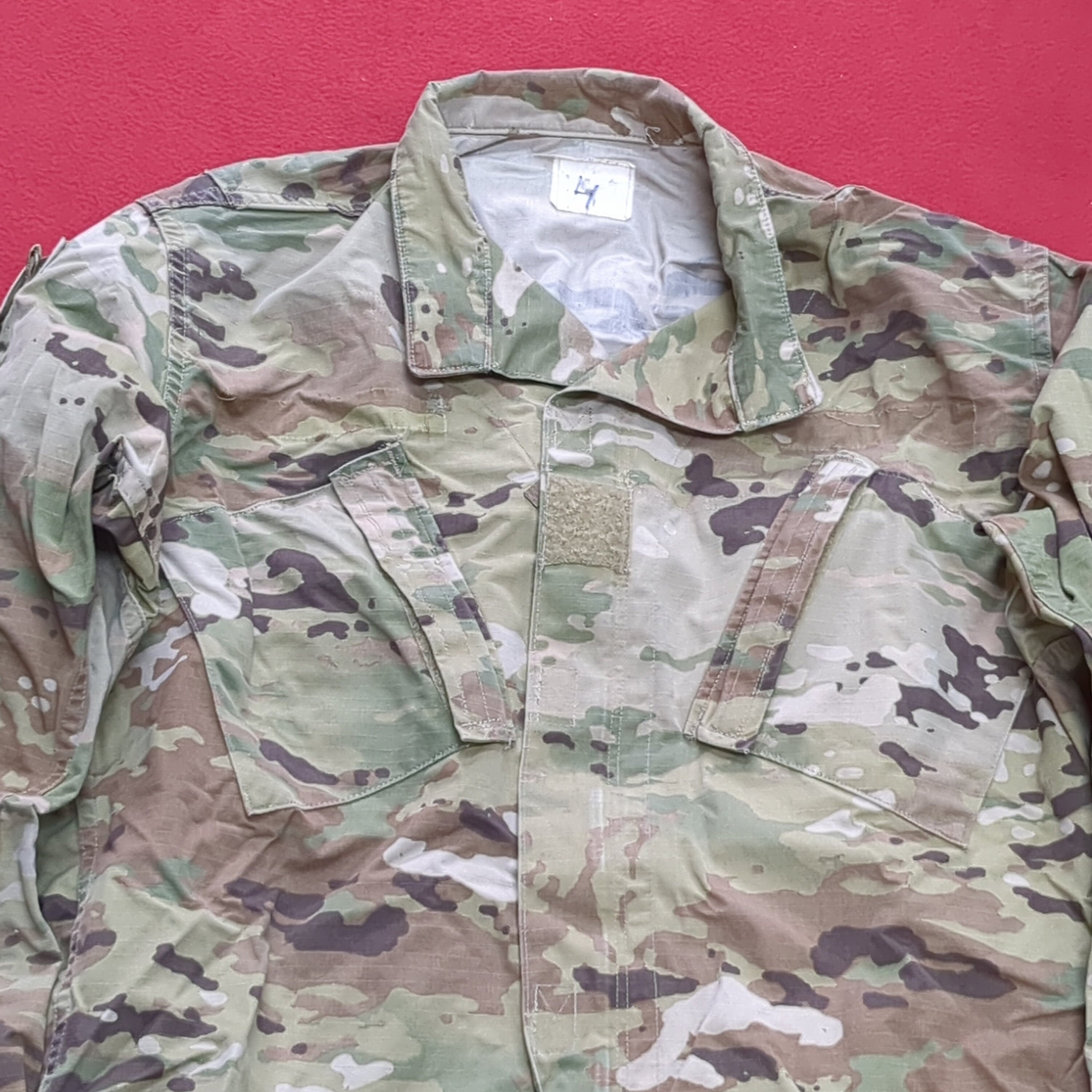 Us Army Medium Long Uniform Top Ocp Pattern Good Condition 18o10 - Etsy