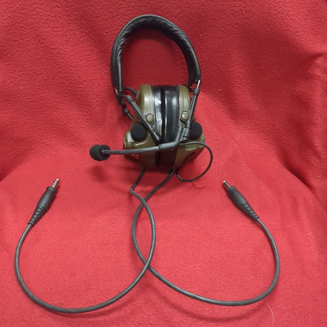 3M PELTOR Comtac ACH Dual Communication Headset 88081 Mic - Etsy