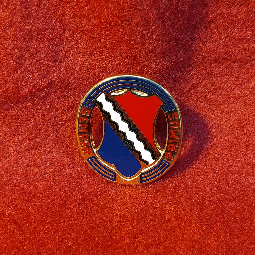 VINTAGE US Army 1st INFANTRY Unit Crest Pin 02cr80 - Etsy