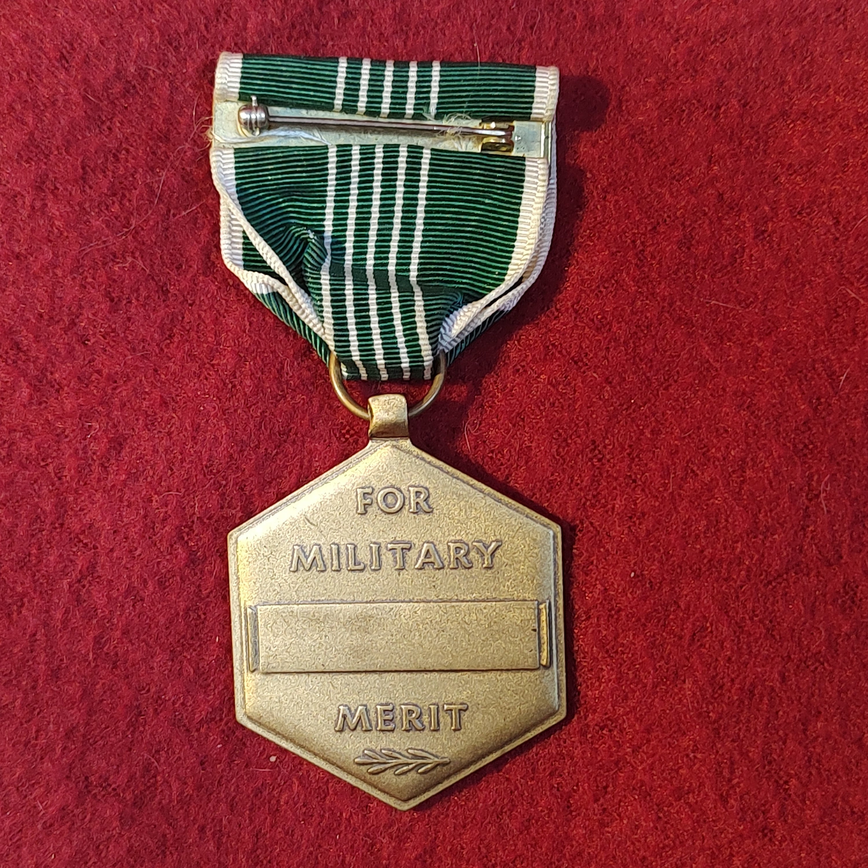 VINTAGE US Army MILITARY Merit Award Full Size Medal 06o119 - Etsy