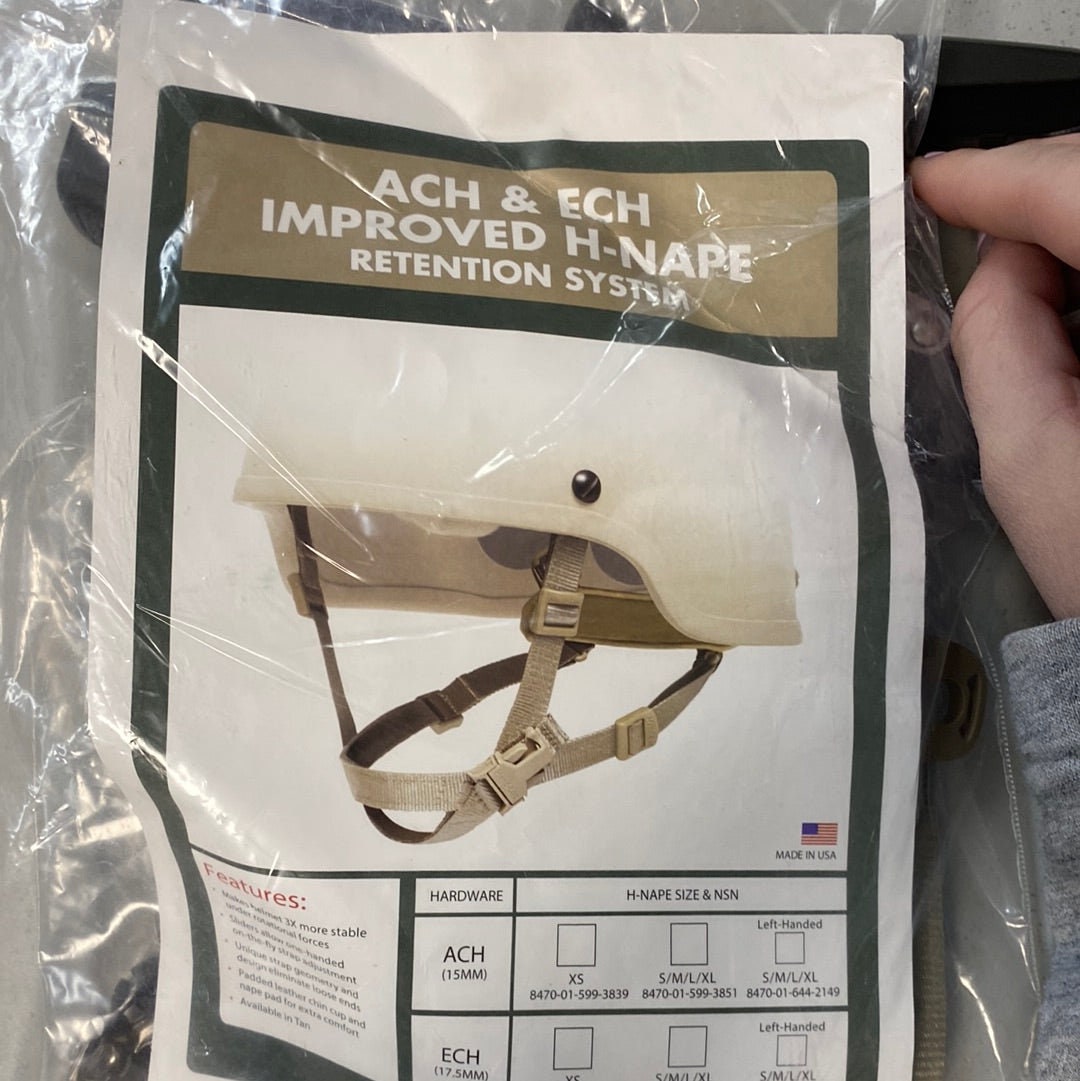 US Army Improved ACH H-nape Retention System Tan 11cc05 - Etsy