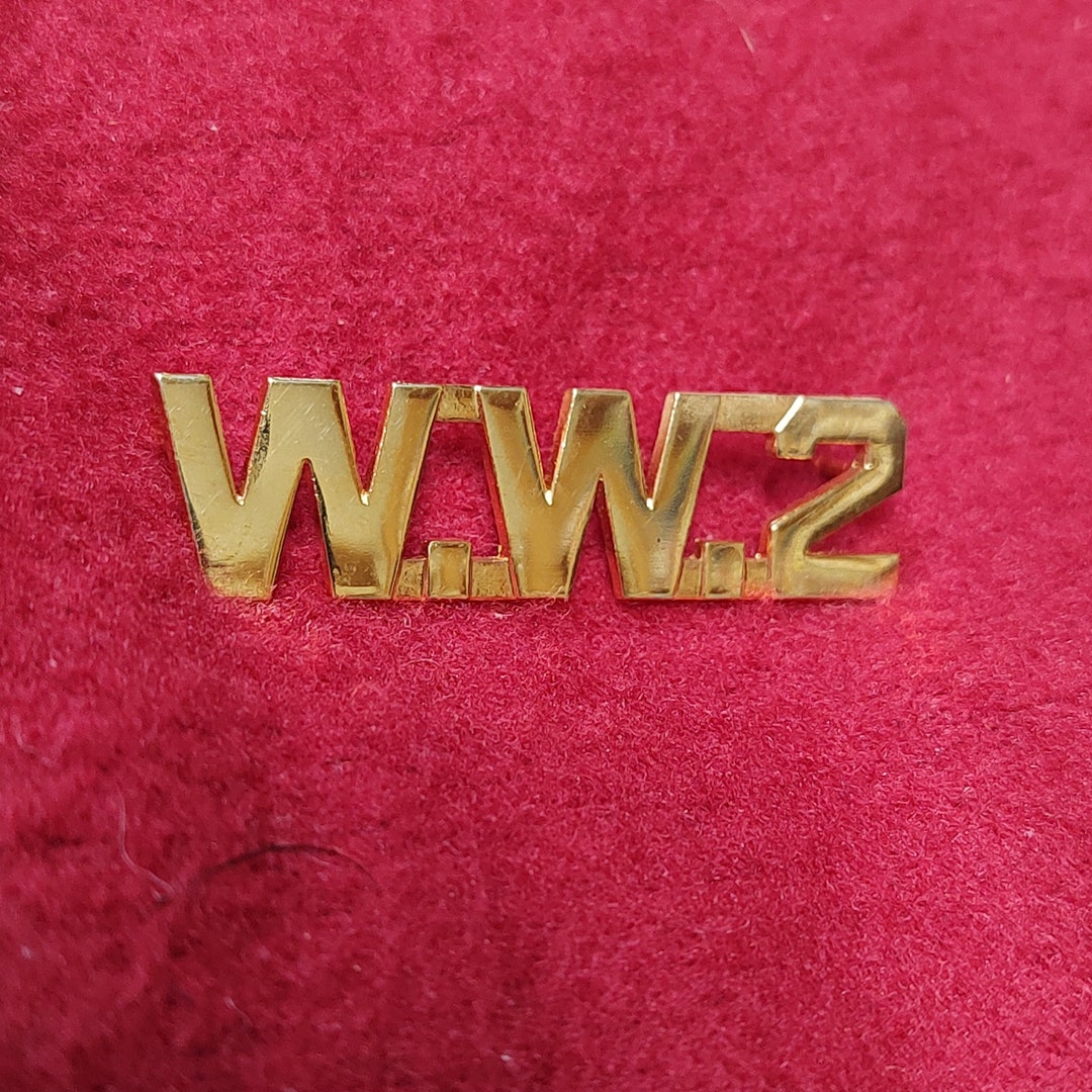 VINTAGE US Army WWII Pin 16cr76 - Etsy
