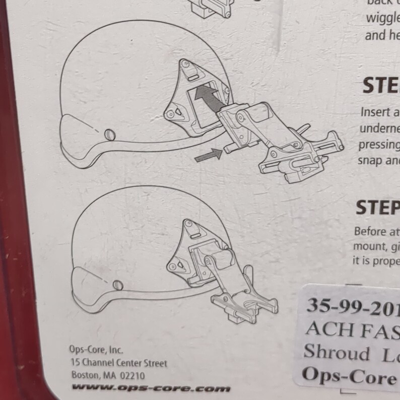 NOS US Army Vas Shroud ACH Base Plate Tan bar-may224 - Etsy