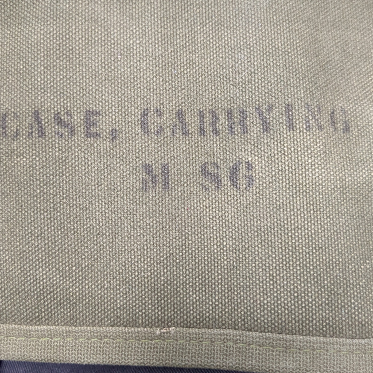 Vietnam US Army M86 Canvas Carrying Case for Mortar Artillery Slide ...