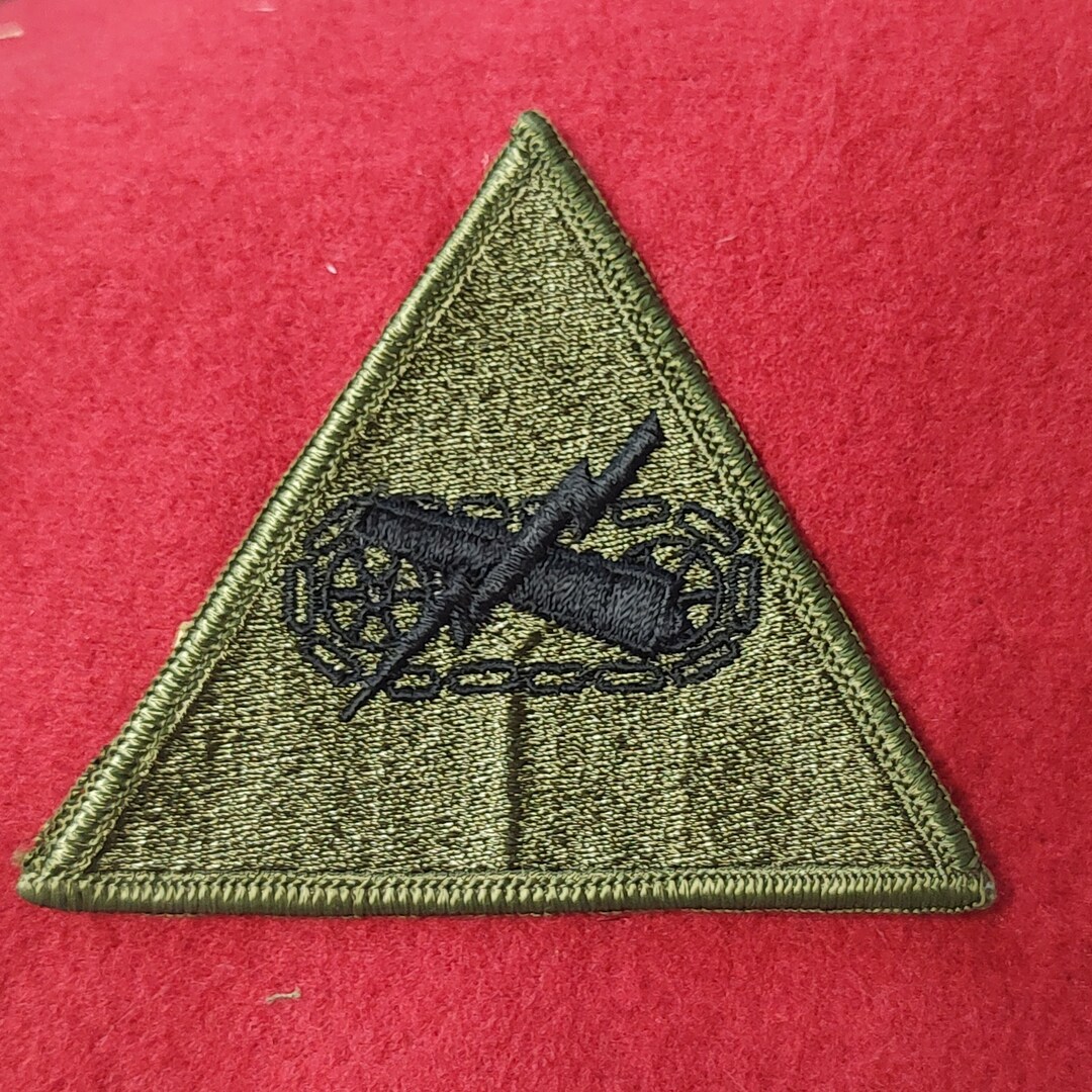 VINTAGE US Army ARMOR School late 70's Patch Sew on - Etsy