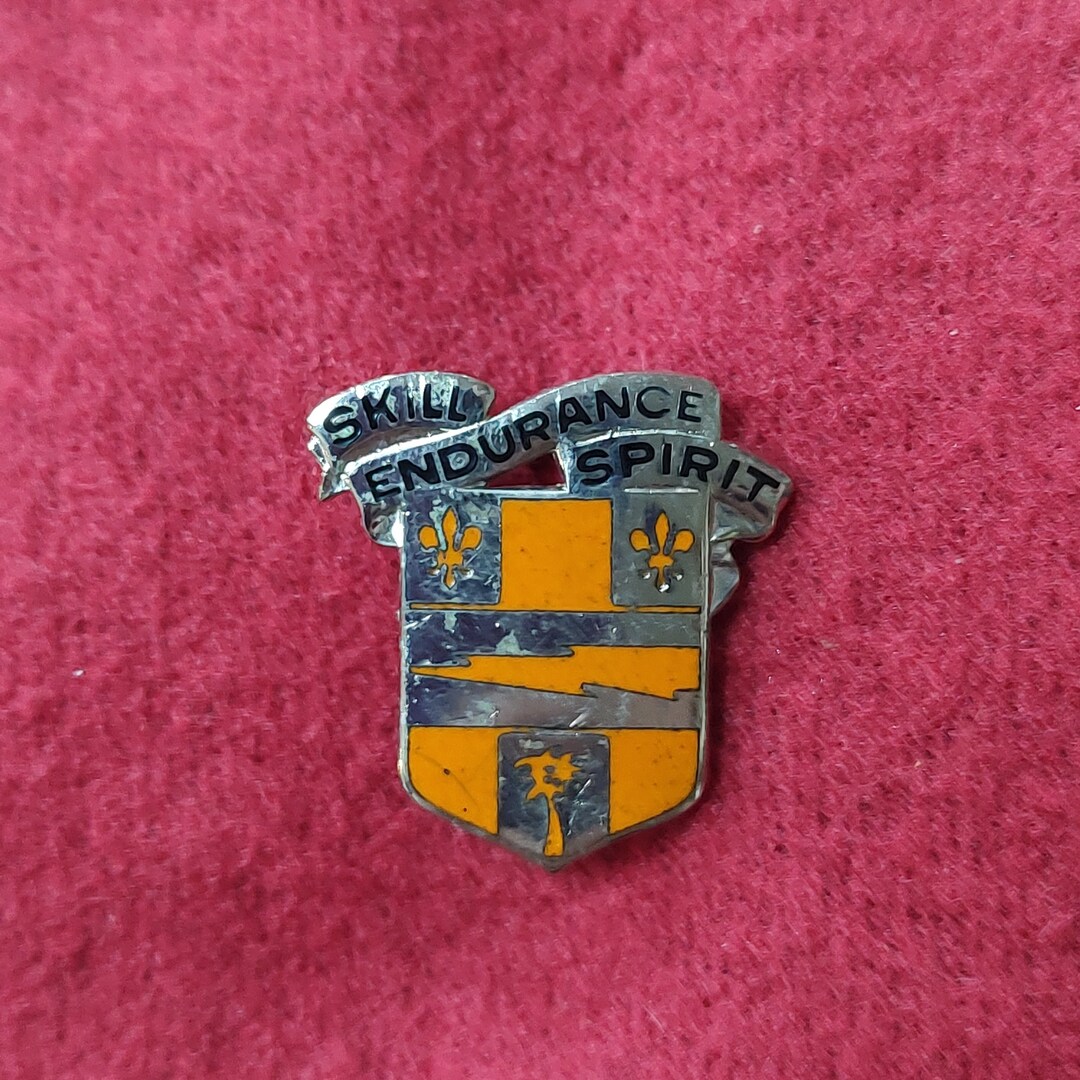 VINTAGE US Army 34th SIGNAL Battalion Unit Crest Pin 02cr29 - Etsy