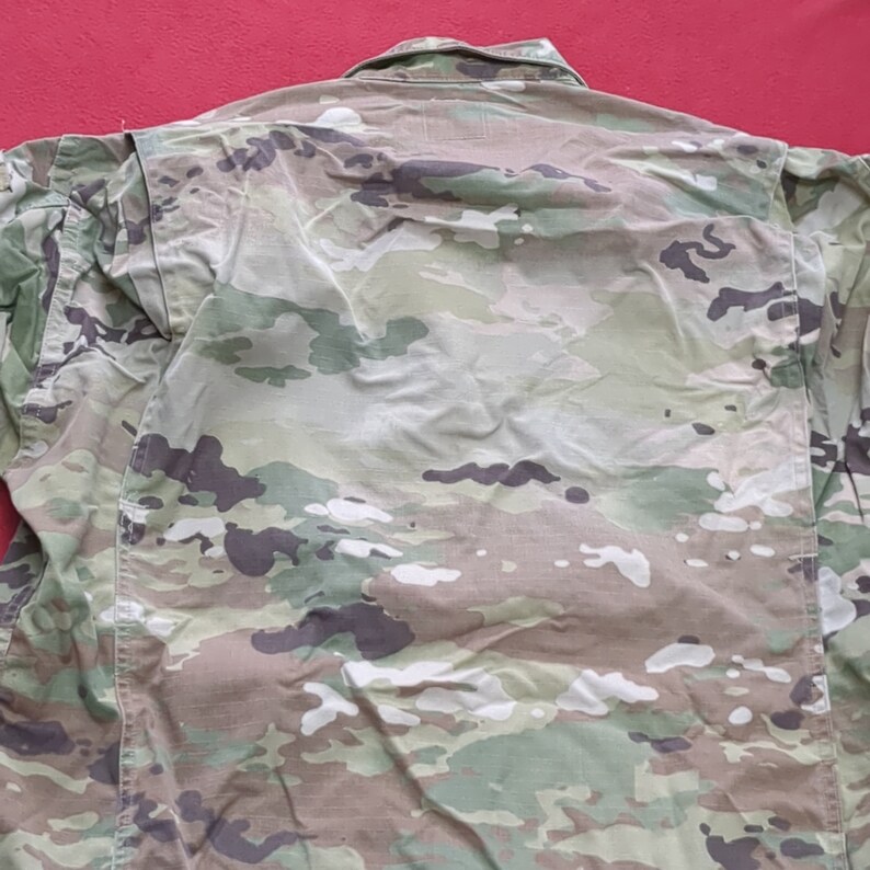 Us Army Medium Long Uniform Top Ocp Pattern Good Condition 18o10 - Etsy