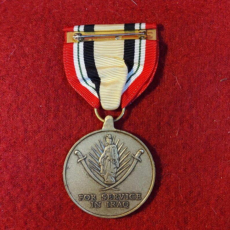 Vintage US Military Iraq Campaign Medal Army 06o146 - Etsy