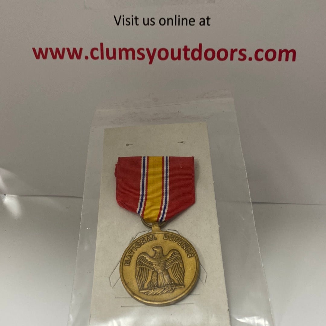 Vintage US Military National Defense Medal Army 2cc47 - Etsy