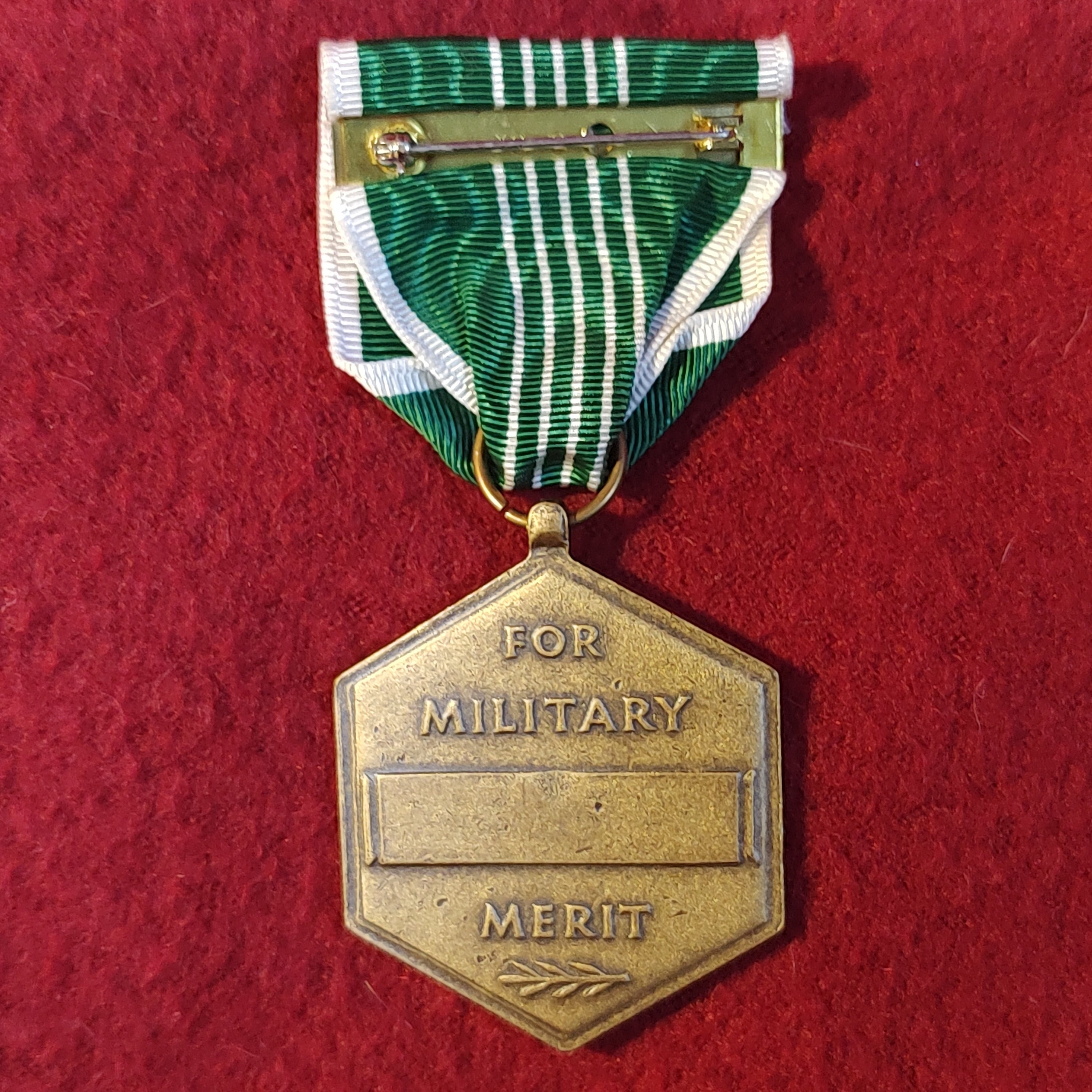 VINTAGE US Army MILITARY Merit Award Full Size Medal 06o117 - Etsy