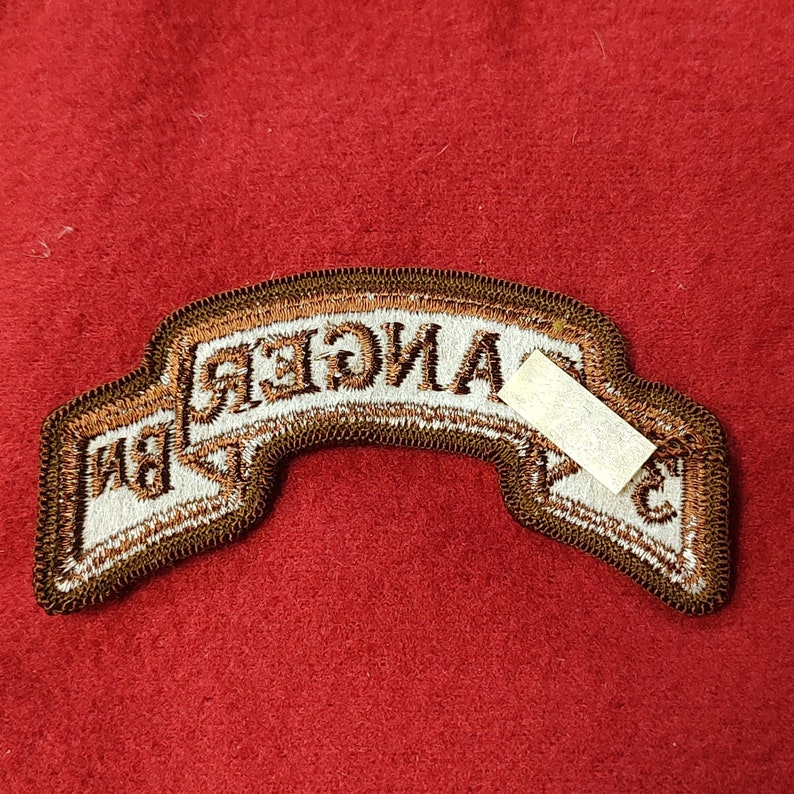 VINTAGE US Army 3rd RANGER Battalion Desert Patch Sew on 25cr2 - Etsy