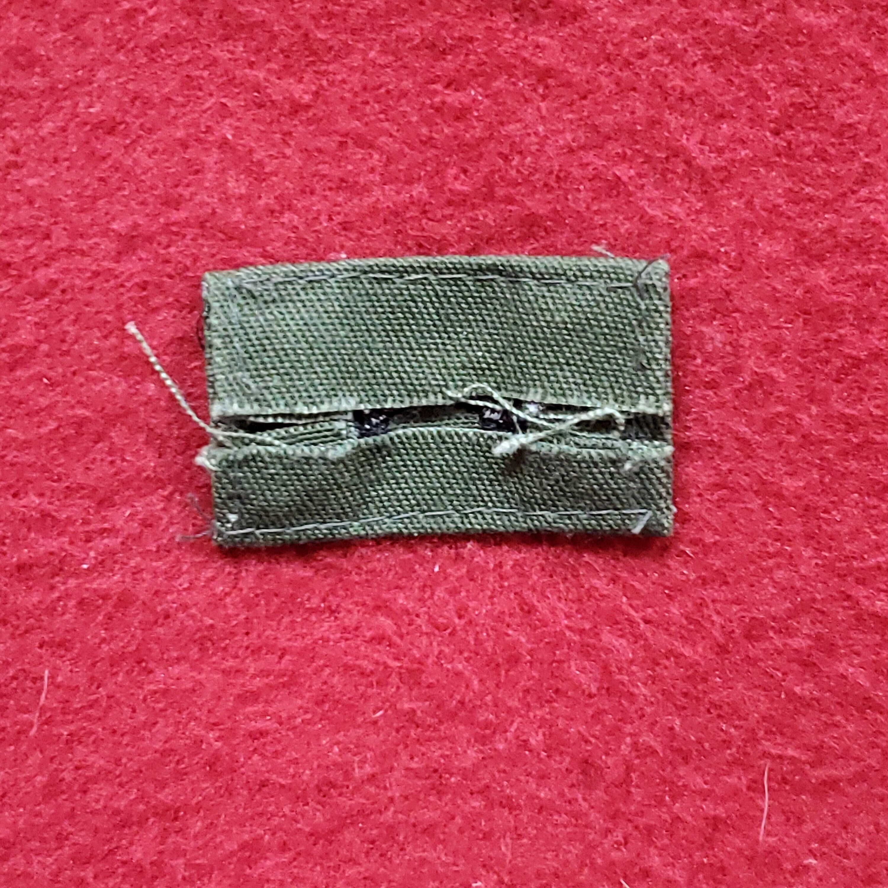 VINTAGE US Army INFANTRY Cross Rifle Sew on Vietnam Od Olive Drab Era ...