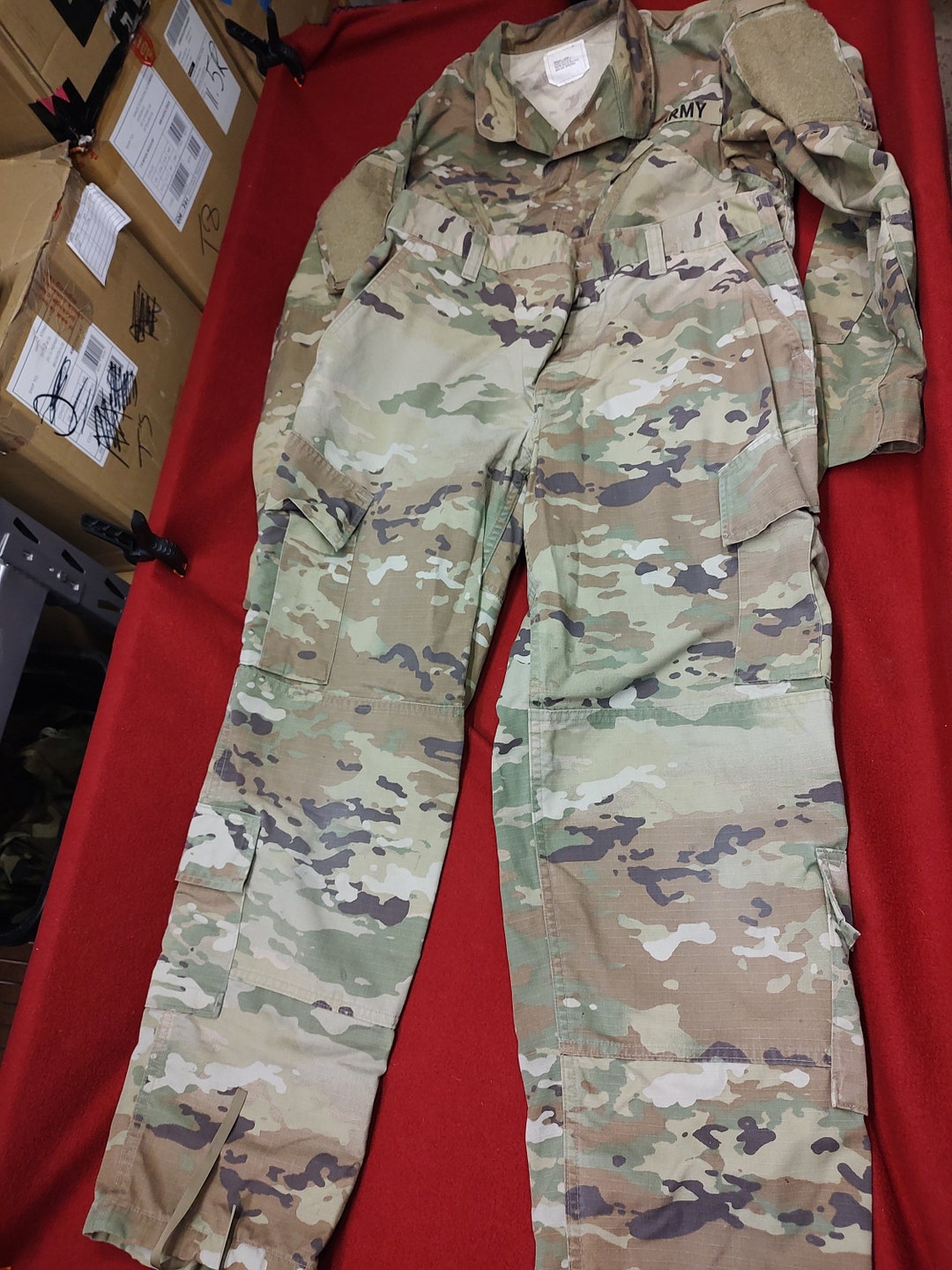 SET of US Army OCP Uniform Top and Bottom Size Medium Short 09N32 - Etsy