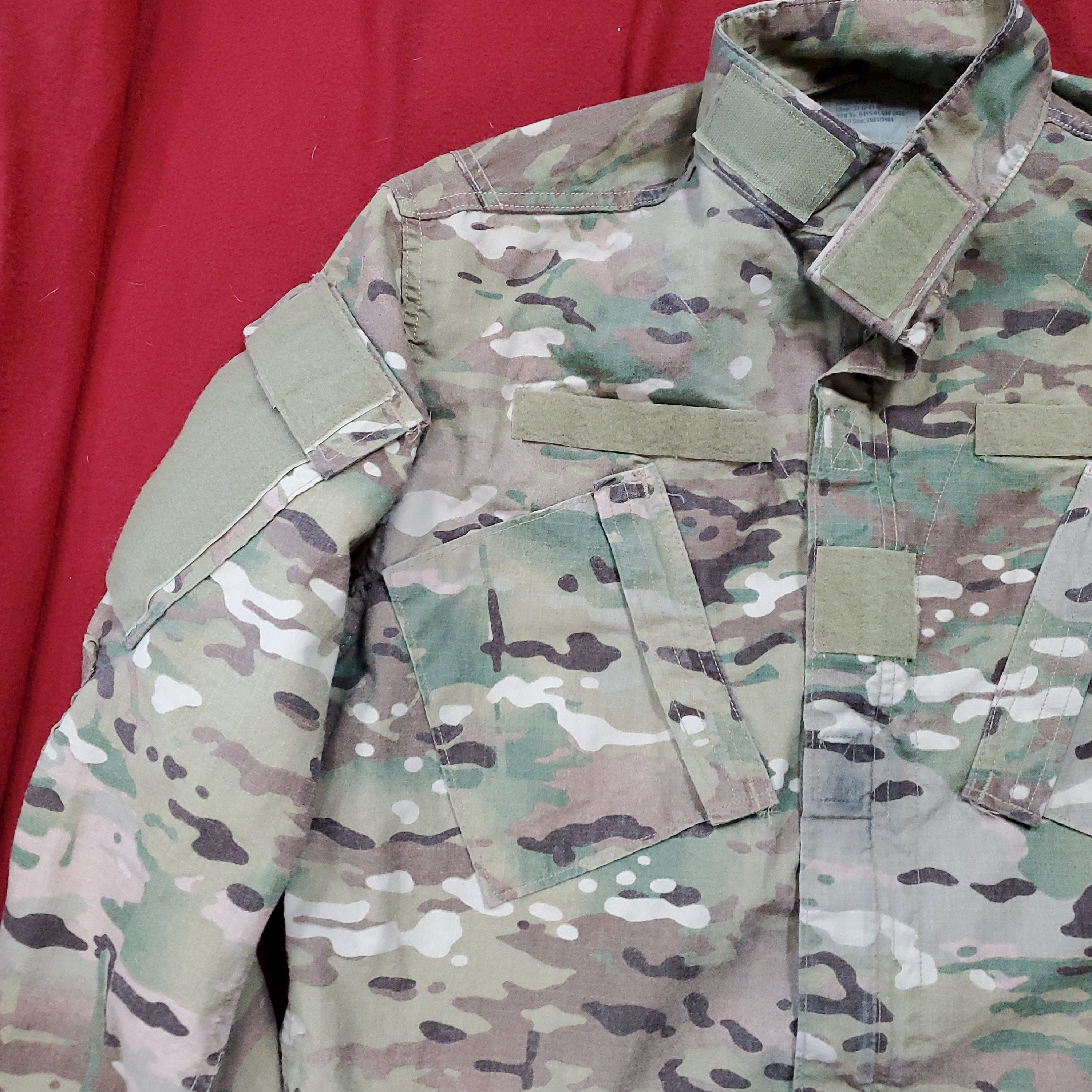 US Army Medium Regular FRAC Multicam Uniform Top Shirt 11g-g413 - Etsy