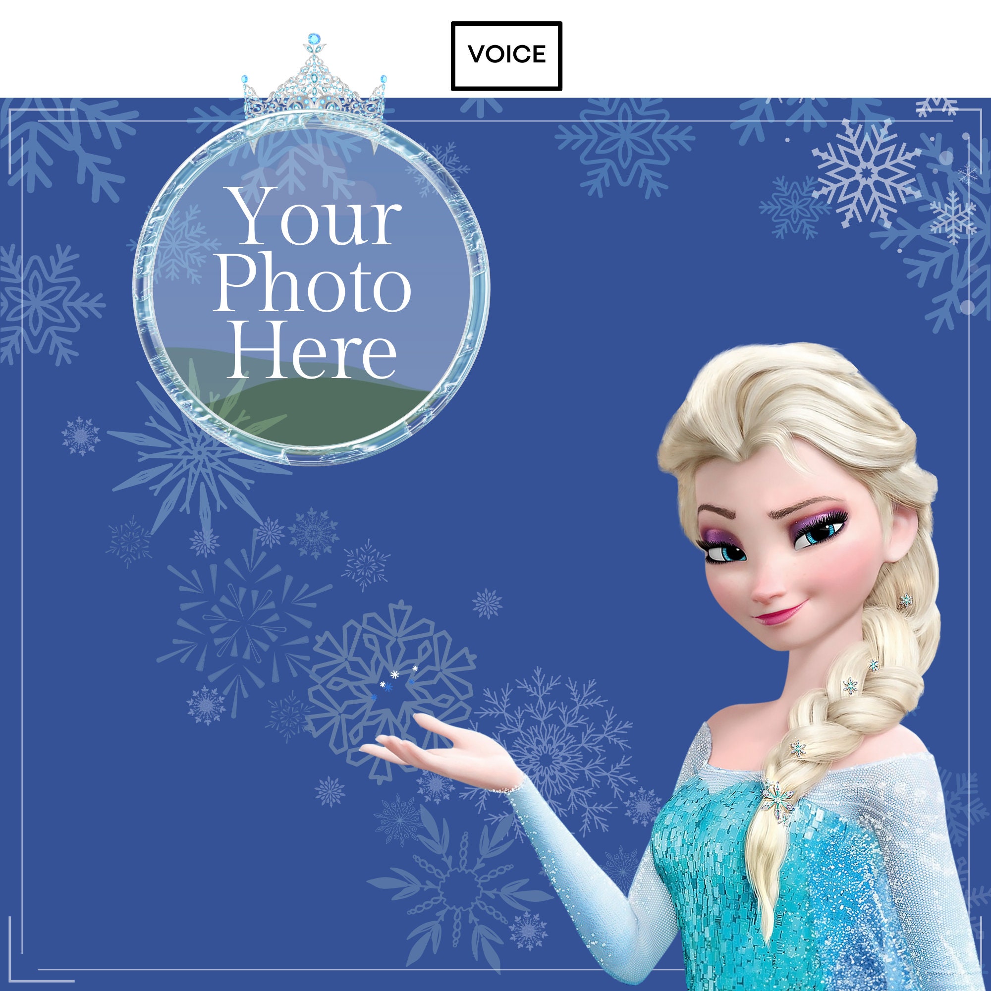 Elsa Voiced Birthday Invitation Video, Frozen Birthday Invitation ...