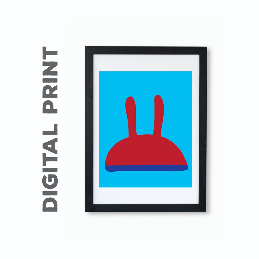 Mr Krabs Fan Art | Spongebob Krusty Krab | DIGITAL PDF | Modern Minimal ...