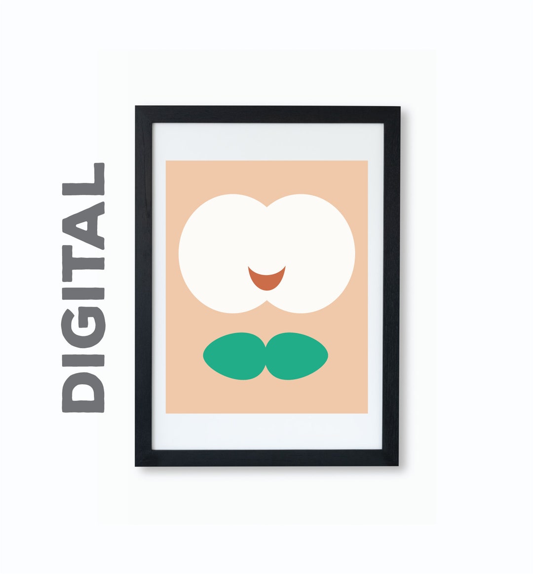 Rowlet Fan Art | DIGITAL PDF | Alola Pokemon Ash | Modern Minimal ...