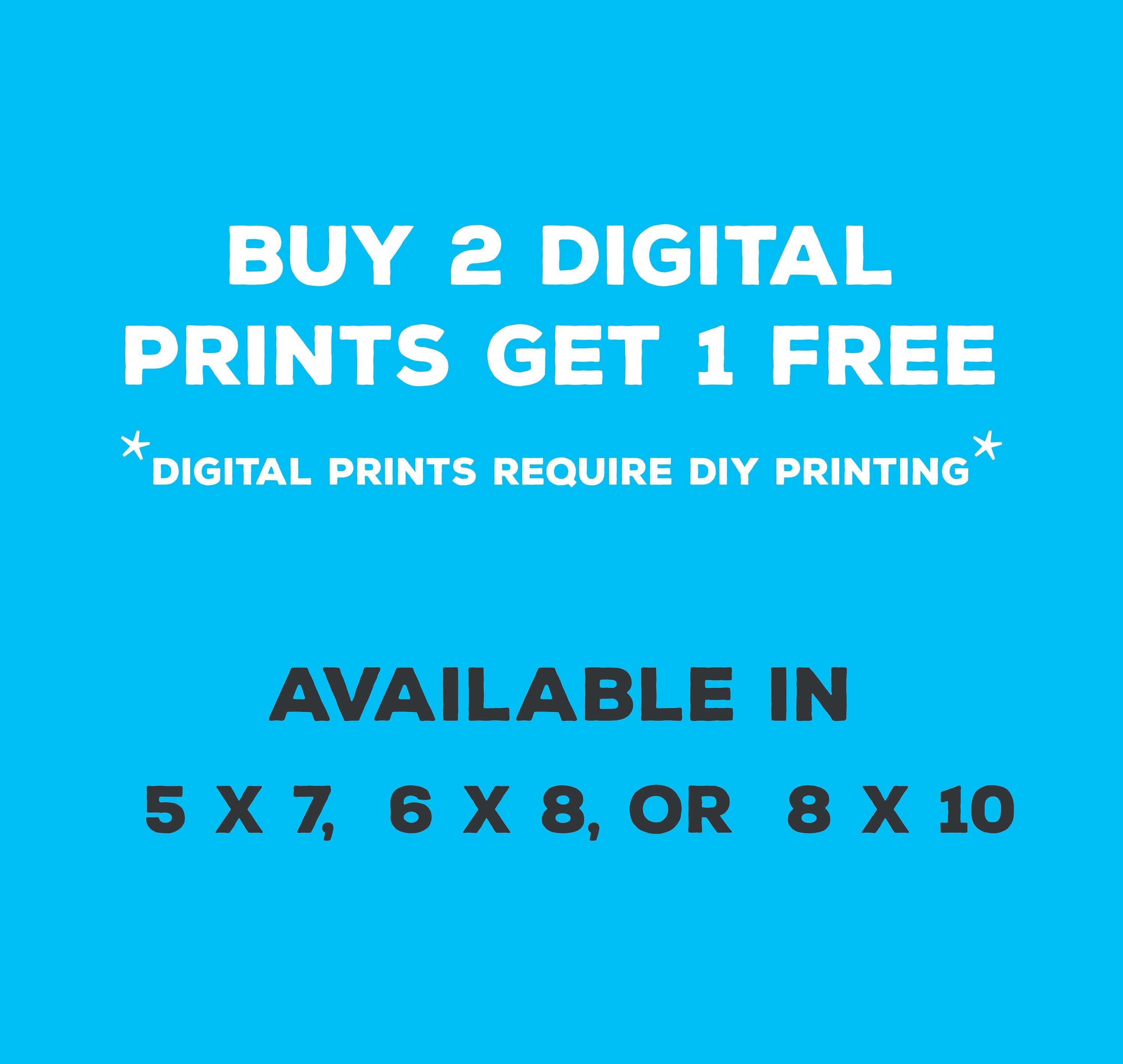 Spongebob Fan Art Set | Buy 2 Get 1 Free | DIGITAL PDF | Modern Minimal ...