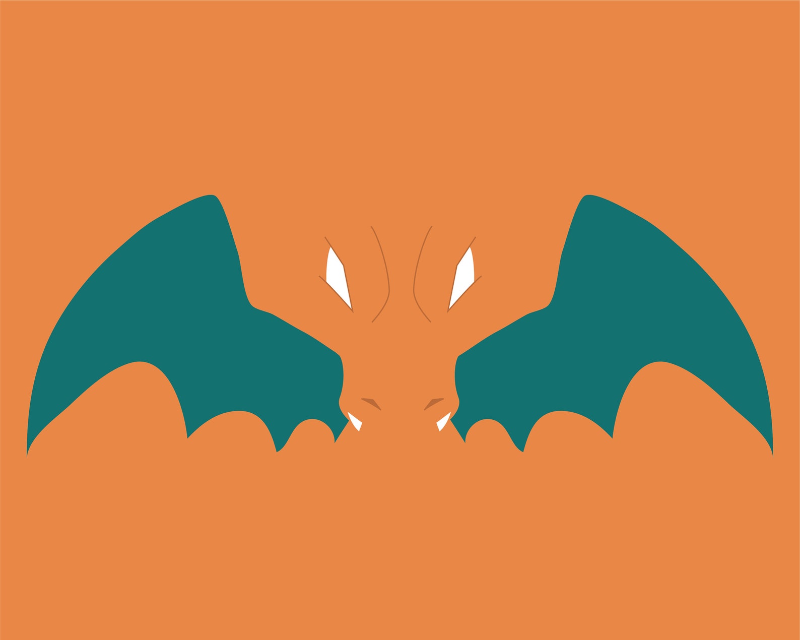 Charizard Fan Art | DIGITAL PDF | Pokemon Ash Ketchum | Modern Minimal ...