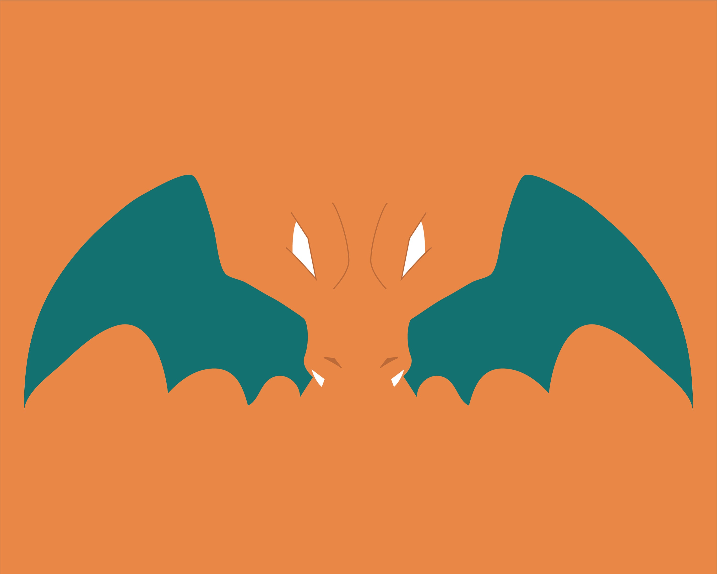 Charizard Fan Art | DIGITAL PDF | Pokemon Ash Ketchum | Modern Minimal ...