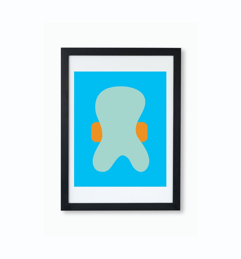 Squidward Fan Art | DIGITAL PDF | Spongebob Squarepants | Modern ...