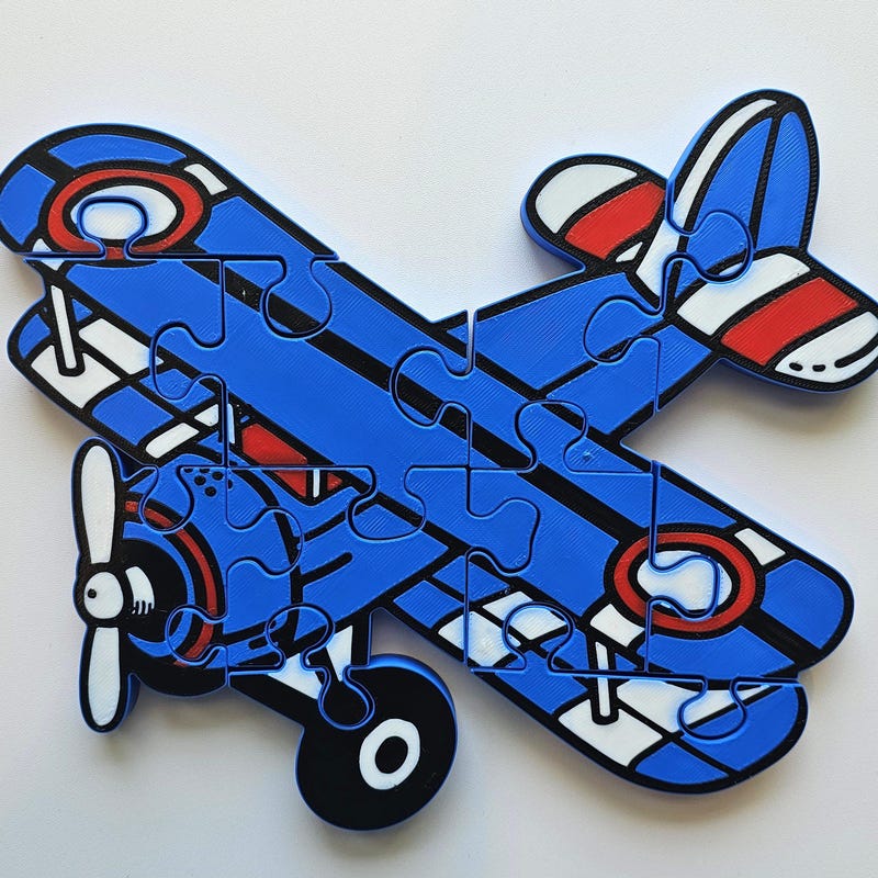 Jet 3d Puzzle - Etsy