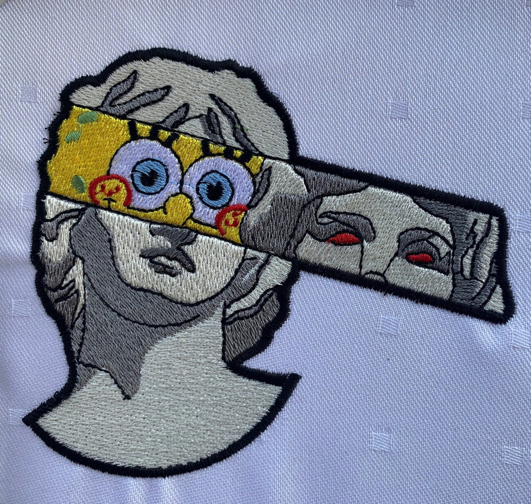 Embroidery Motifs Spongebob and Mythologie Face Pes, Dst, Jef, Vp3, Exp ...