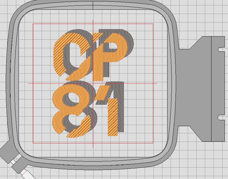 F1 Oscar Piastri Logo Embroidery Design .pes .dst .jef .vp3 .exp .hus ...