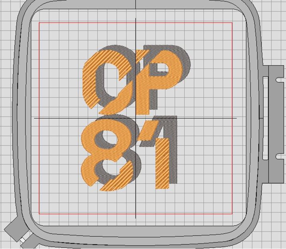 F1 Oscar Piastri Logo Embroidery Design .pes .dst .jef .vp3 .exp .hus ...