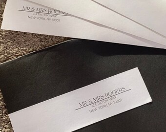 Printable Envelope Address Template, Editable Calligraphy Envelope ...