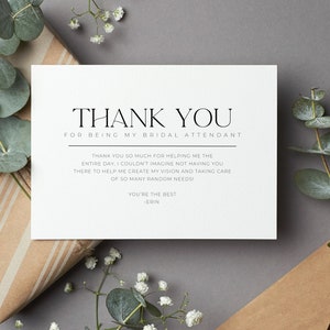 Editable Modern Vendor Thank You Cards Template - Etsy