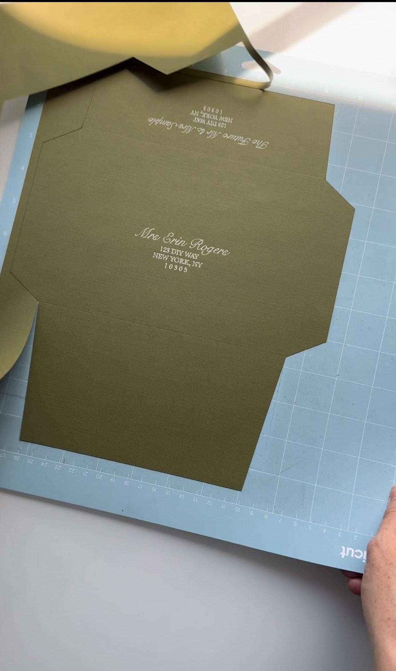 Envelope Template for Cricut Design Space - Etsy