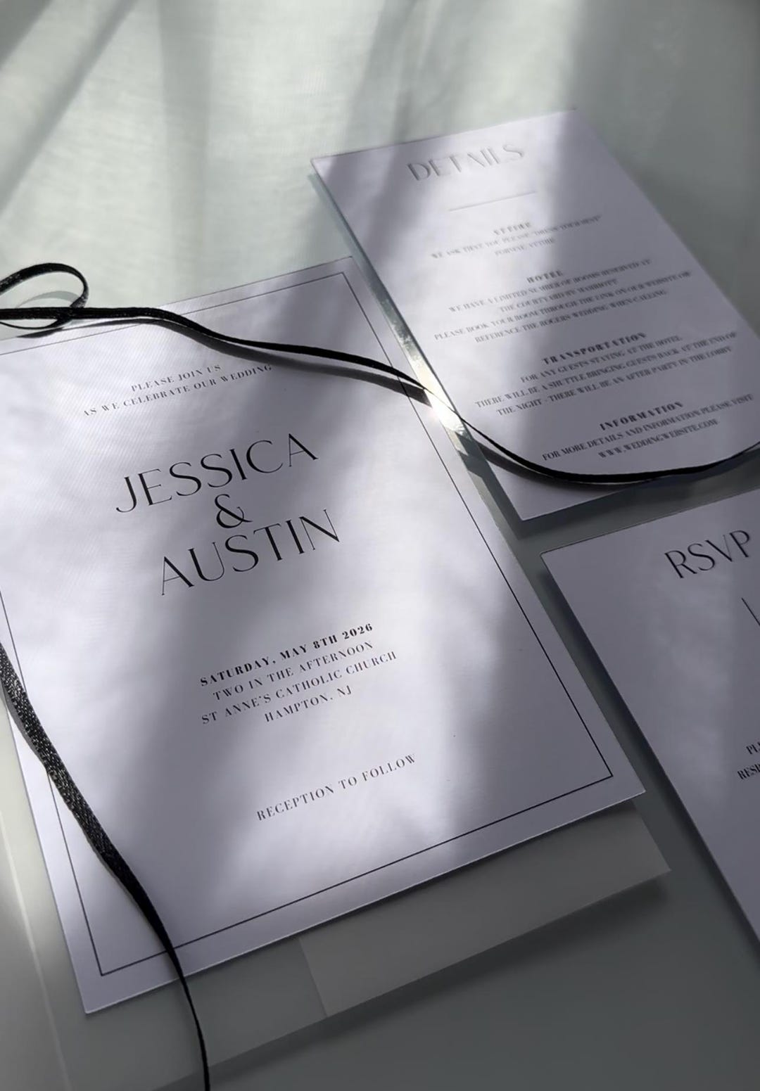 The "austin" Wedding Invitation Suite - Etsy